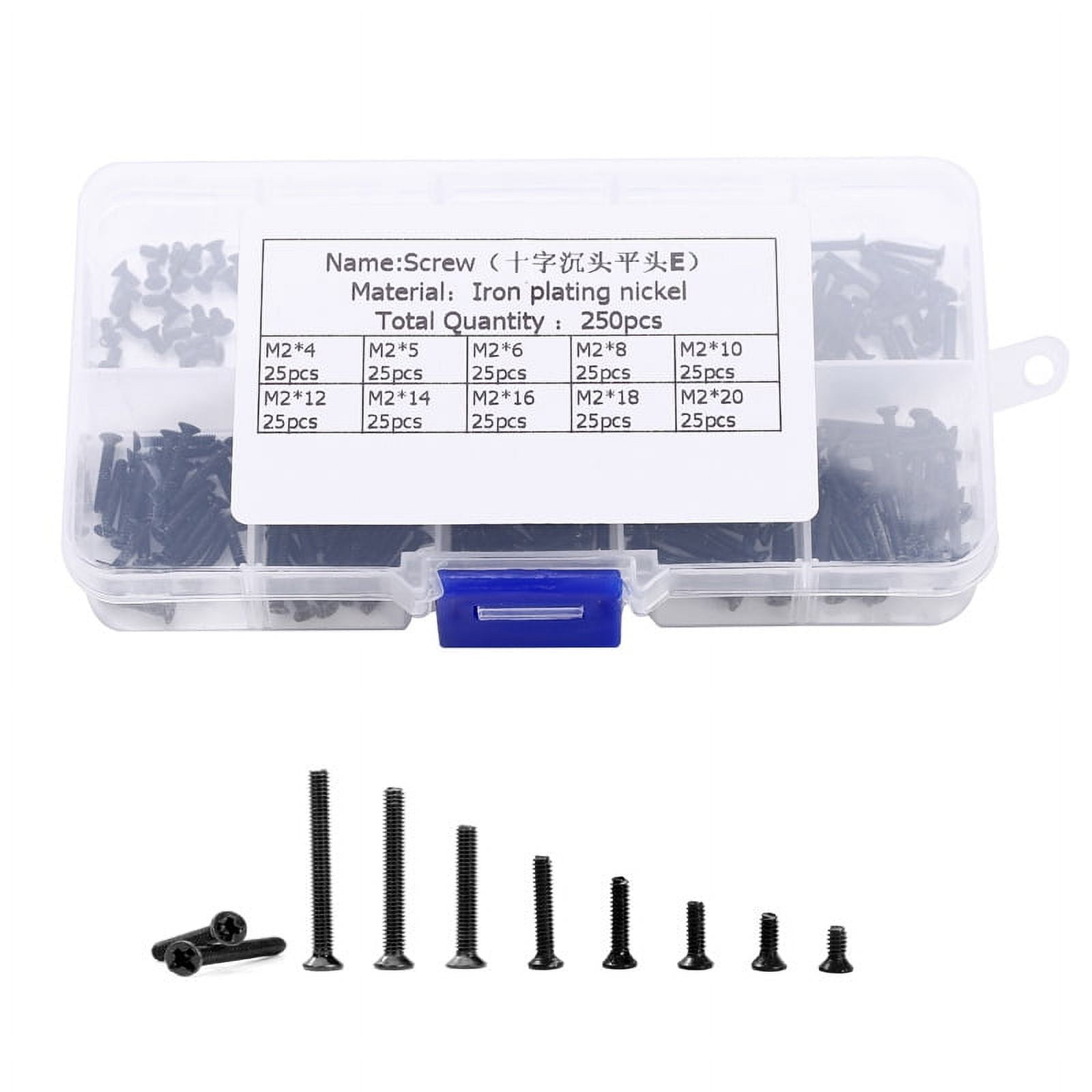 Click here for Jinsinto Black Iron Km Countersukk Cross Flat Head... prices