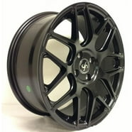 18 inch Black Wheels SET (4) Fits Audi A4. A8. A6, TT Volkswagen Jetta ...