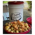 Swamp Bucket with Black or Red Lid (Lid Color Will Vary Depending on ...
