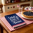 2026 New Washcloths Microfiber Independence Day Printed TowelRed White ...