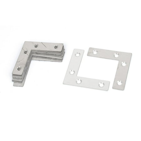 60mmx60mm Flat L Shape Corner Brace Plate Right Angle Bracket Support ...