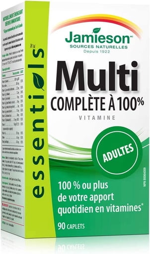 Jamieson Multi 100% Complete Vitamin - Adults - 90 | Ubuy Philippines