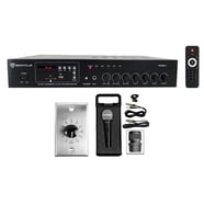 Sound Town 180W 6-Zone 70V/100V Commercial Power Amplifier with ...