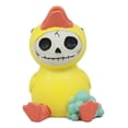 Ebros Furry Bones Bubbles Bob The Rubber Duck Figurine Yellow Ducky ...