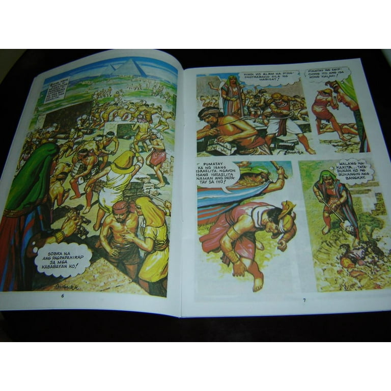 The Story Of Moses Si MOISES Part Tagalog Language Comic, 07/12/2024