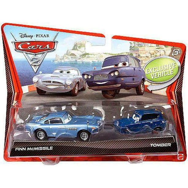 Disney Cars 2 Finn McMissile & Tomber Diecast Car, 2 Pack - Walmart.com