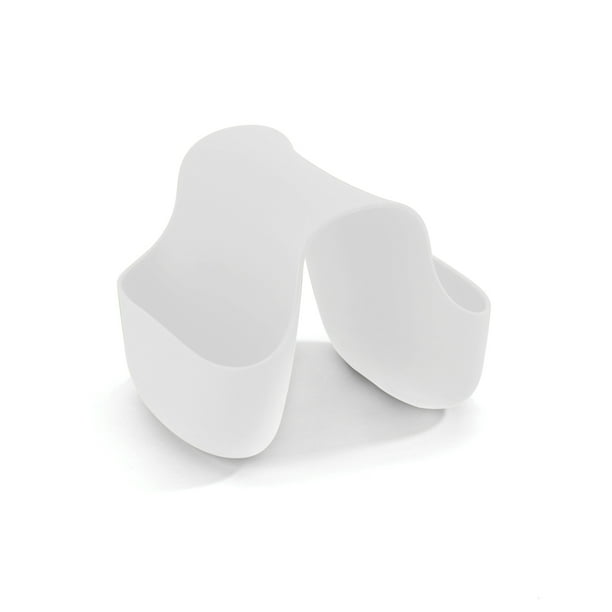 Portaesponja doble para cocina Saddle Blanco Umbra UMBRA 330210-1058 ...