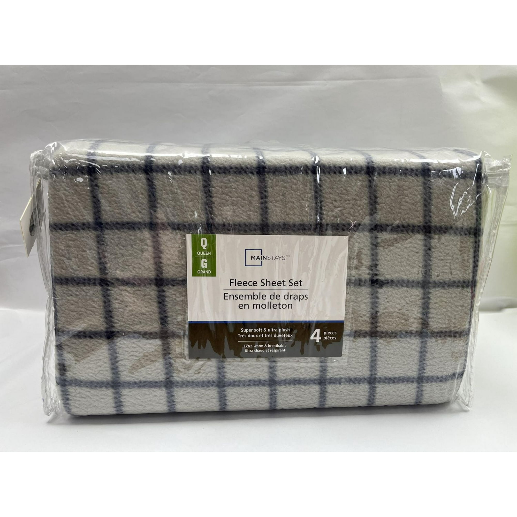 Click here for Mainstays Fleece Sheet Set Queen prices