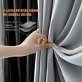 Room Divider Curtains with Flexible Ceiling Tracks, 100% Blackout Floor ...