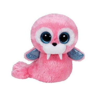 Ty Beanie Boos Flora Skunk Plush Toy, Black/White, 6" with Custom Eyes ...