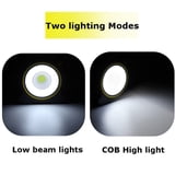 COB LED Portable Spotlight Searchlight, Outdoor Camping Light, Mini ...