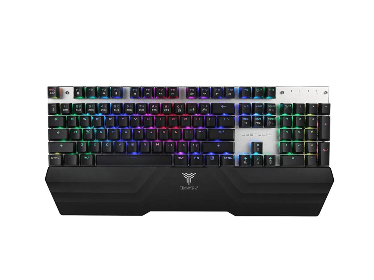 Team Wolf X20 Bluetooth mechanical Keyboard BT3.0 RGB Backlight for iOS ...