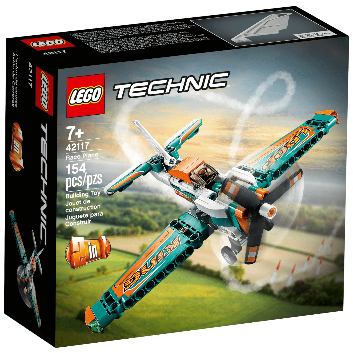 Click here for Lego Technic: Race Plane 154 Bricks 42117 As Speci... prices