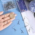 50Pcs 304 Stainless Steel Earring Hooks French Hooks with Coil and Ball ...