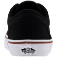Van's Kids Boys Atwood Lace Up Sneakers, Canvas Uppers, Rubber Waffle ...