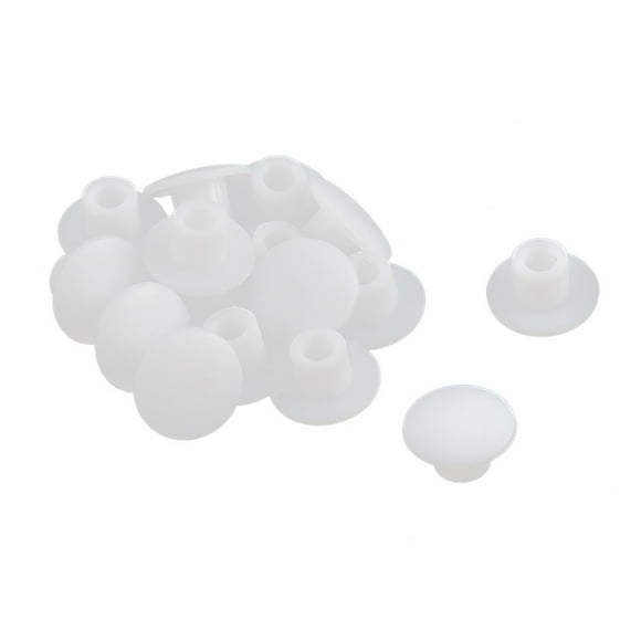 Plastic Hole Plugs White