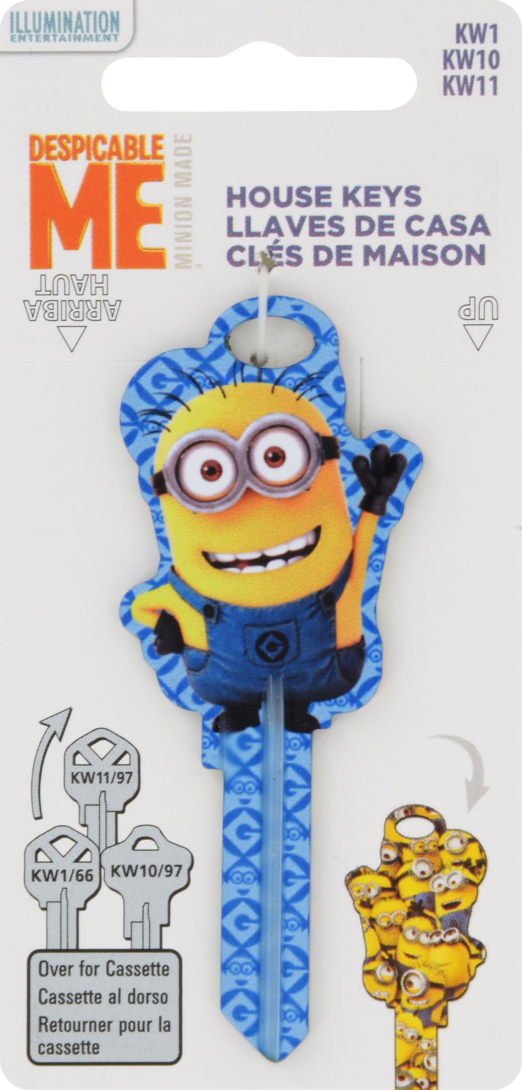 Hillman Minions Key-shape-66/kw1 - Walmart.com