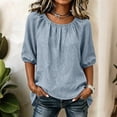 Cilsoka Women's Breathable Half Sleeve T-Shirts Casual Round Neck ...