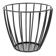 G.E.T. Heavy Duty Iron Wire Utility Storage Basket, Round, 11.5" x 14 ...