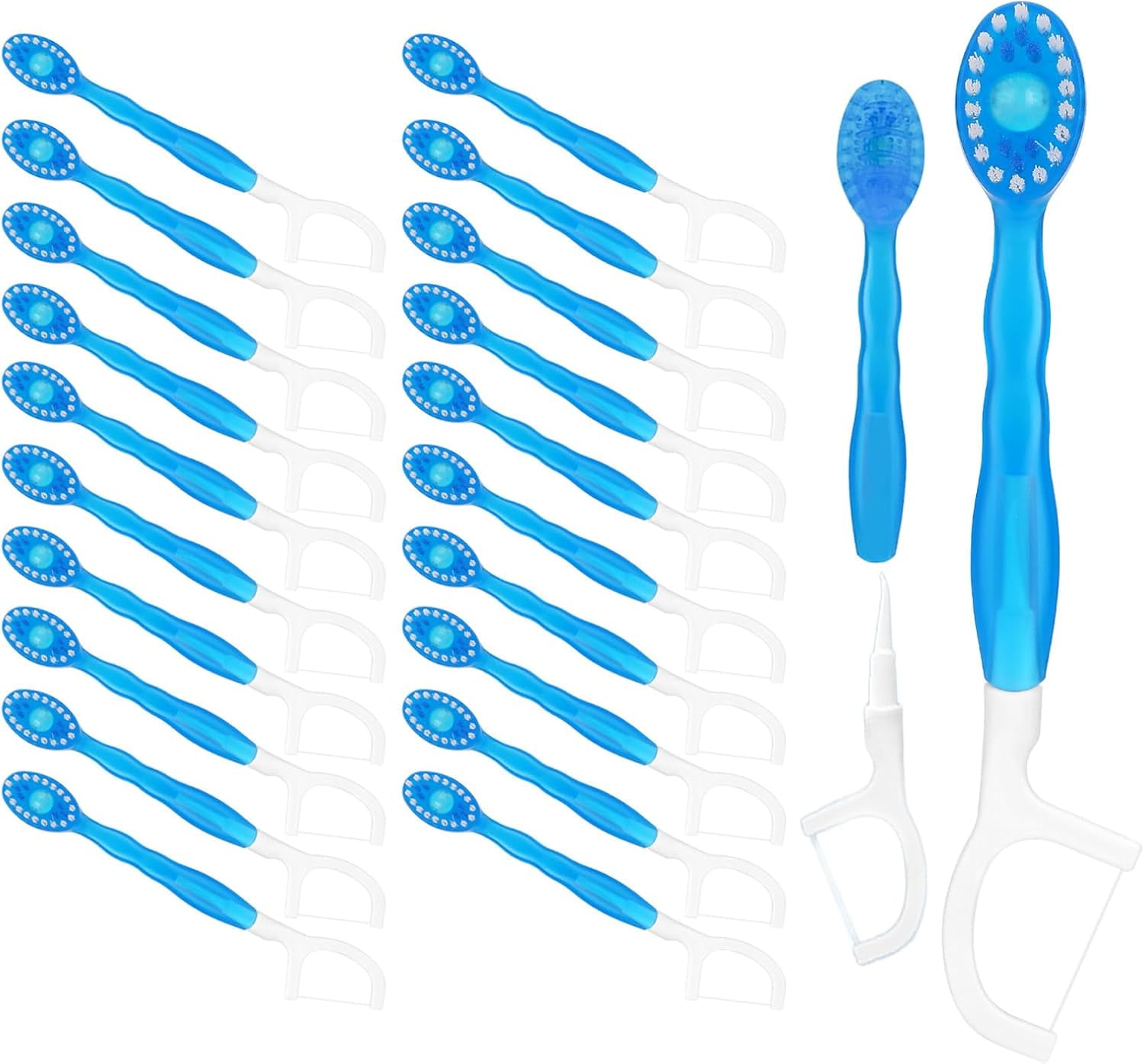 Mini disposable portable toothbrush, 5-in-1 multi-functional, comes ...