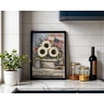 Affixzi Wall Art American Flag Sunflowers Rustic Primitive Americana ...