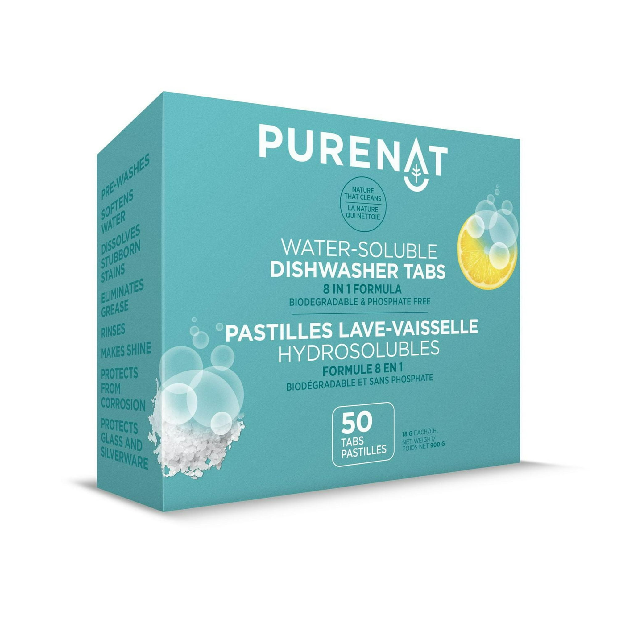 Click here for Purenat Water-Soluble Dishwasher Tabs (50 Units) prices