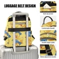 Cartoons Cute Ducks Fashion Backpack Quilted Lightweight Women Travel ...