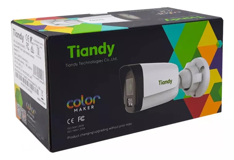 Cámara Bullet Ip Poe Audio 2mp Colormaker Onvif Ir30m Tiandy | Walmart ...