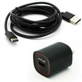 Galaxy A21/A11 Home Charger - 2.4A USB Cable TYPE-C 6ft Power Adapter ...