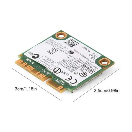 Selm Dual Band Wirless PCI-E Network Interface Card, Mini PCI-E WiFi Card 300 Mbps 2.4/ 5G for ...