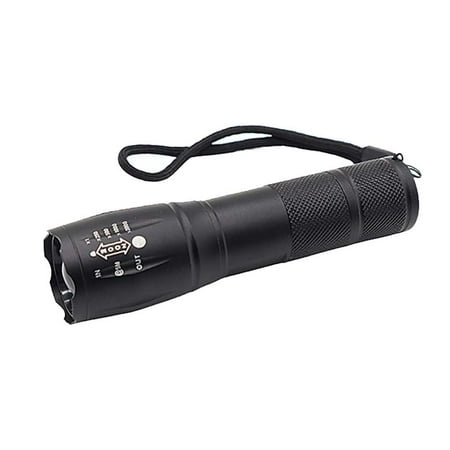 Ruiboury Aluminium Alloy Flashlight 1200mAh Anti-rust Rechargeable ...