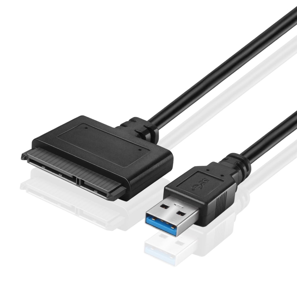 USB 3.0 to SATA Adapter Cable Bridge w/ UASP High Speed Data Transfer ...