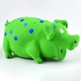 TETOU Squeaky Pig Dog Toy, Small Breed Dog Latex Chew Toys Natural ...