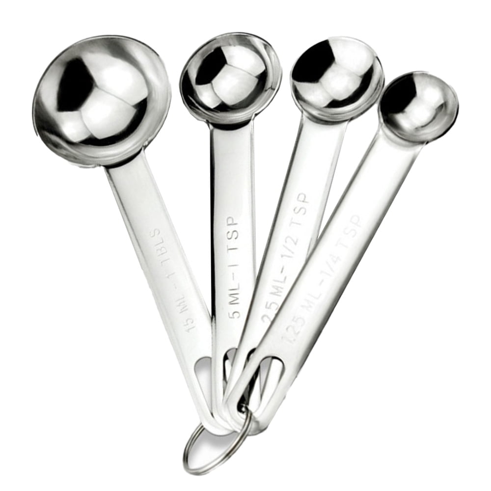 Measuring Spoons, Stainless Steel Measuring Spoons Cups Set, Small ...