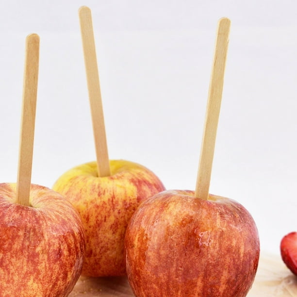 100 piezas de agitadores de madera de un solo uso, palitos de madera ...
