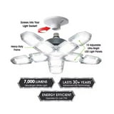 Beyond Bright Super Nova Ultra Indoor LED Light, Directional Spotlight, Screw Socket, Plastic ...