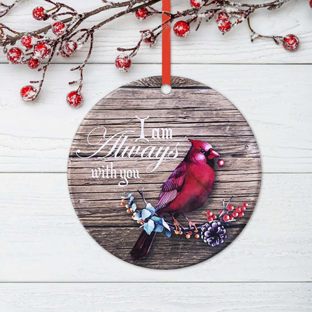Hand Painted Cardinal Ornament,Missing Someone,One Of A Kind Gift ...