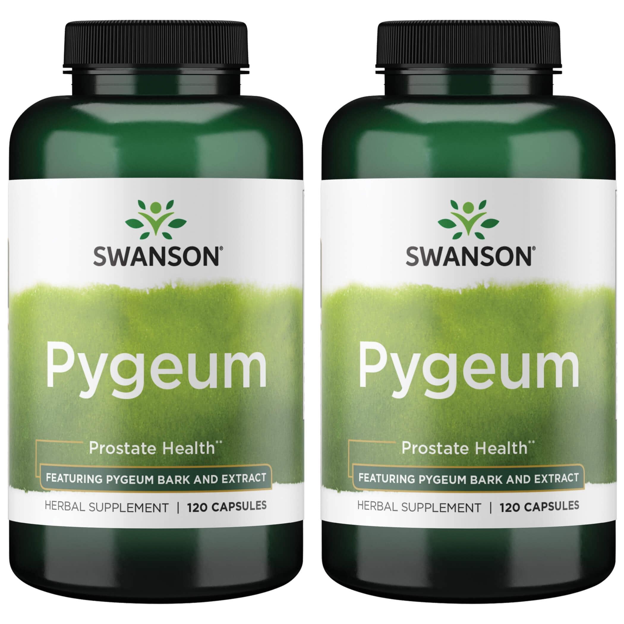 Swanson Pygeum - Featuring Pygeum Bark and Extract 120 Caps 2 Pack ...