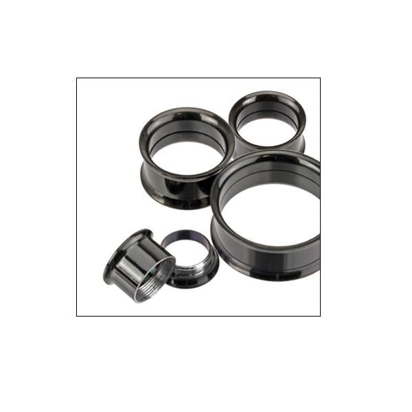 Click here for Bodyjewelryonline Black Anodized Titanium Ear Plug... prices