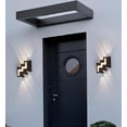 Zhangyh Modern Indoor LED Wall Lights, LED Up Down Wall Lamp Waterproof ...
