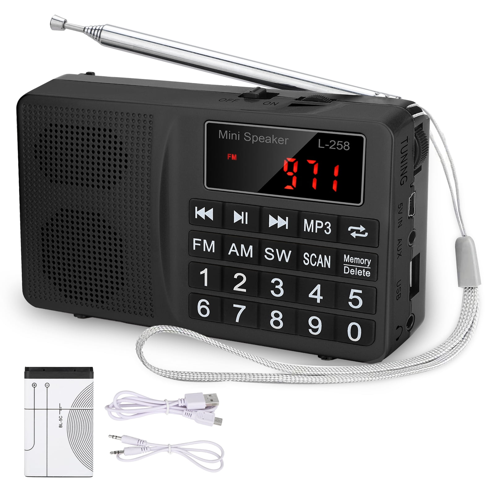Portable Shortwave Radio with Best Reception, LCD Nepal | Ubuy
