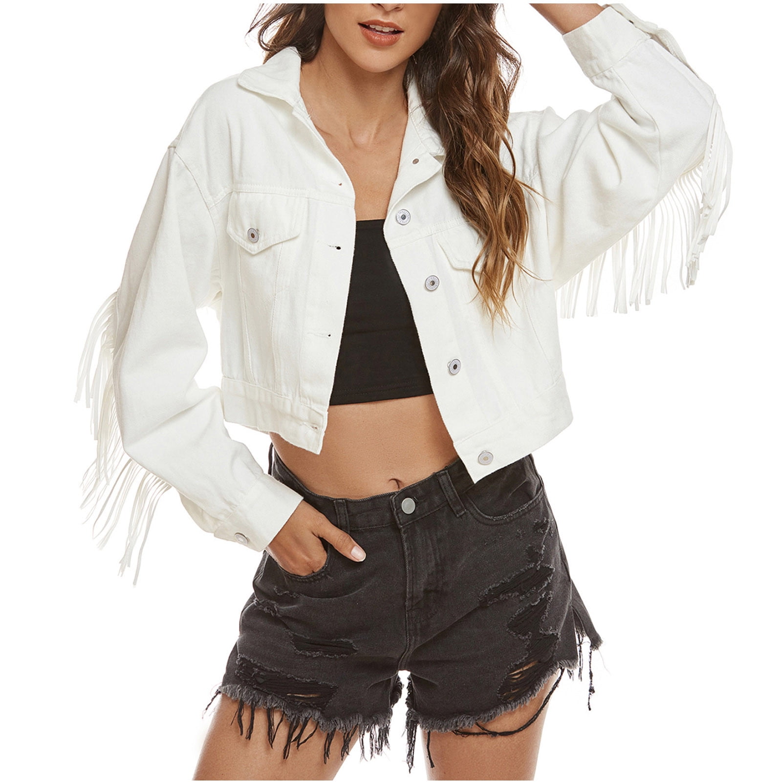 Click here for Mrat Womens Button Denim Jacket Womens Fashion Tas... prices