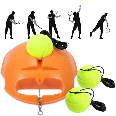 Tennis Trainer, Tennis Trainer Set Trainer Baseboard with 3 Rebound ...
