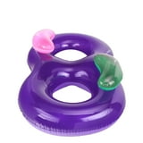Swimline Vinyl Sidebyside Inflatable Pool Float, Purple - Walmart.com