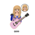 New Toys Alison Swift star Singer Punk Band Building Blocks Cartoon ...