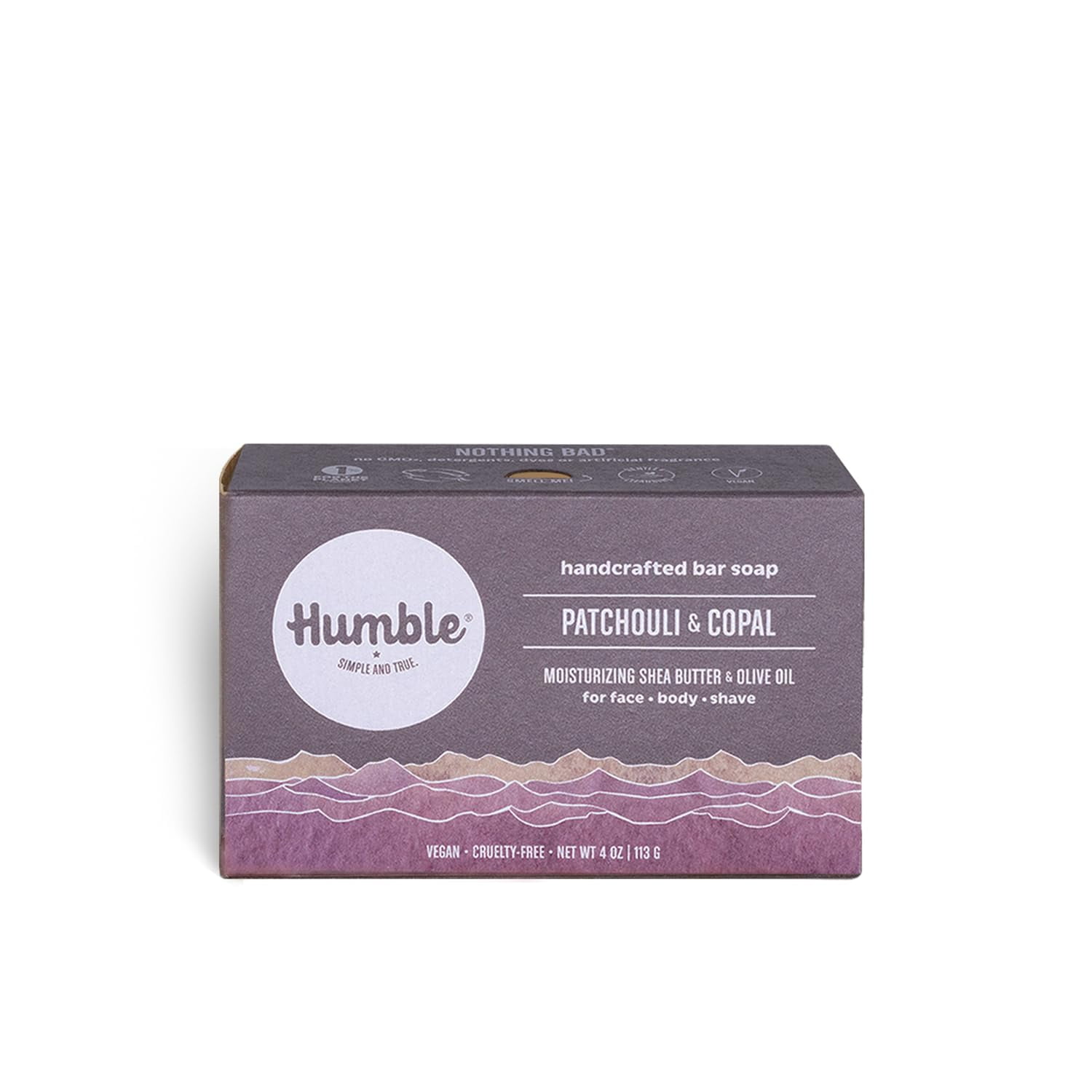 Jabón en barra Humble Brands hecho a mano con pachulí y copal 113 g ...