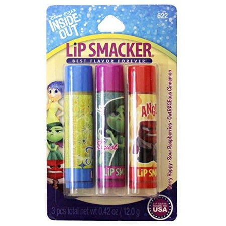 Lip smacker Disney Pixar Best flavor forever Lip Balm Trio set ...