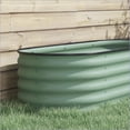 Raised Garden Bed | Galvanized Metal Elevated Planter DIY Kit, Outdoor ...
