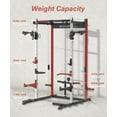 EONFITOmni Power Cage Home Gym Package, 1000LBS Multi-Functional ...