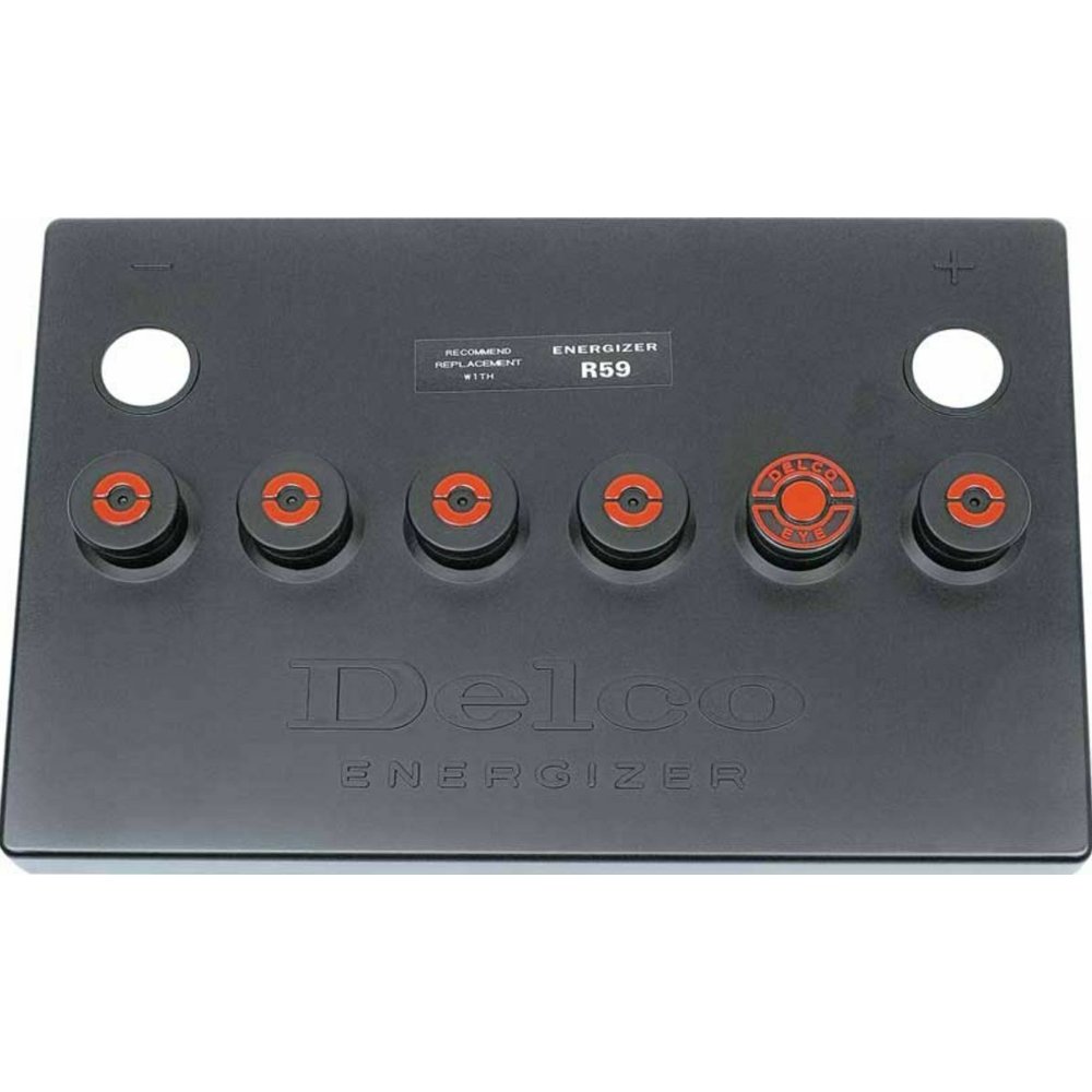 Delco Energizer R59 Battery Topper Top Post 1967-1969 Pontiac Chevy ...